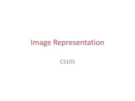 ppt image segmentation representation and description powerpoint