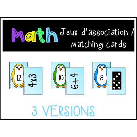 Math Jeux Dassociation Gratuit