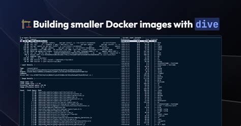 How To Reduce The Size Of A Docker Image Using Dive