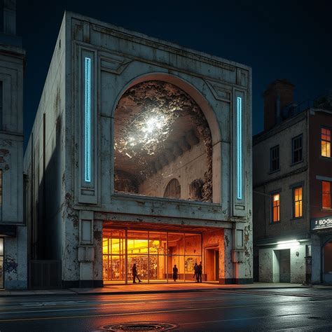 Theater Deconstructivism Style Building Architecture Design Ideas