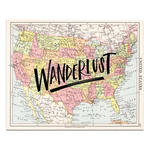 Wanderlust Map