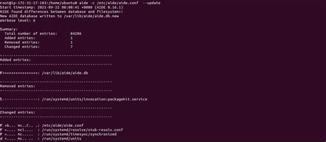 Step By Step To Install AIDE On Ubuntu LTS