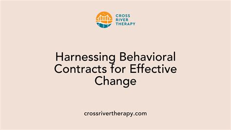 The Role Of Behavioral Contracts In Aba Therapy