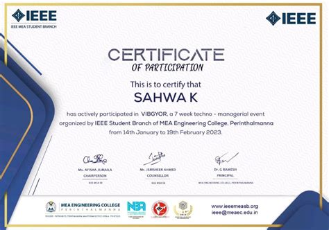 Sahwa K On Linkedin Ieee Meaengineeringcollege Skilldevelopment