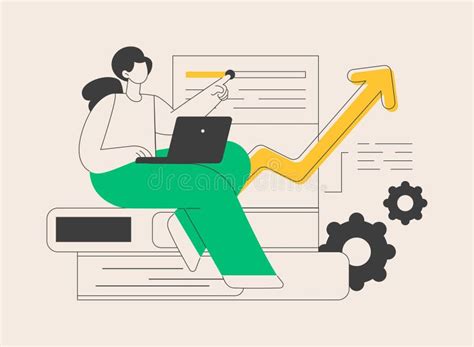 KPI Abstract Concept Vector Illustration Stock Illustration