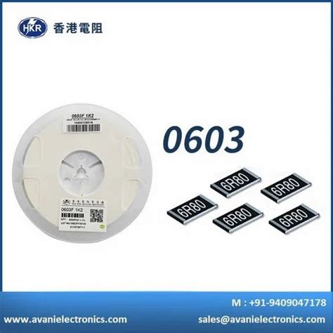 0603 Smd Resistor At Surface Mount Resistor In Ahmedabad Id