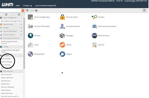 WHM Managing Packages Tutorial Web Hosting World