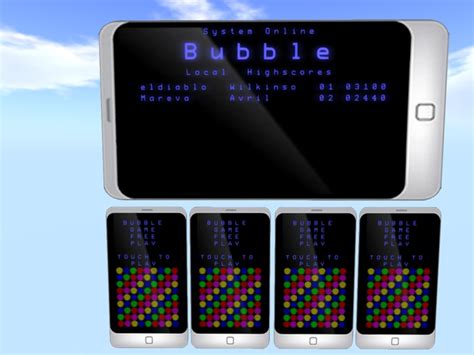 Second Life Marketplace [esg] Bubble Game Tournament Free Edition