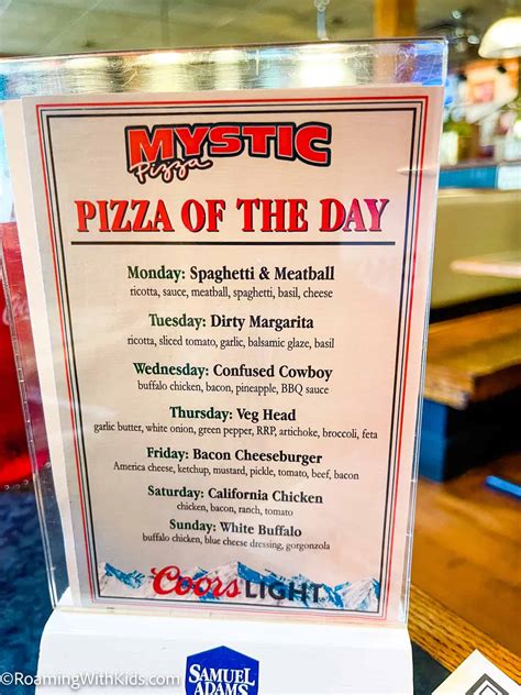 Our Visit To Mystic Pizza Restaurant In Mystic Ct