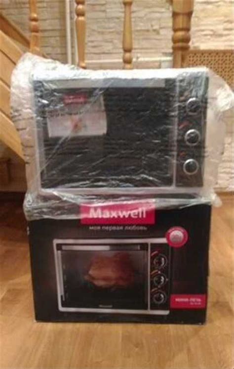 Мини-печь(ростер) Maxwell MW 1851 BK-новая | Festima.Ru – частные ...
