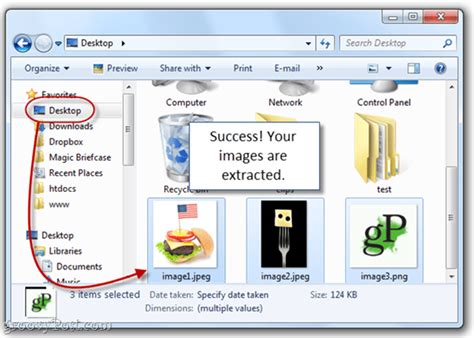the easy way to extract images from a word document in windows 7