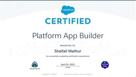 Shaifali Mathur On Linkedin Salesforcecertified Upskilling