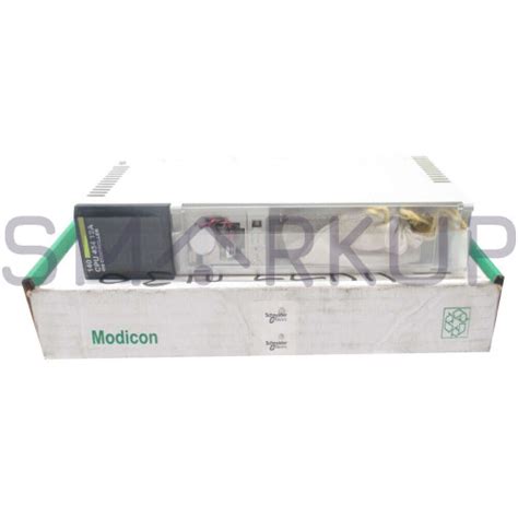 Schneider 140cpu43412a Inputoutput Processor Controller Module Unit