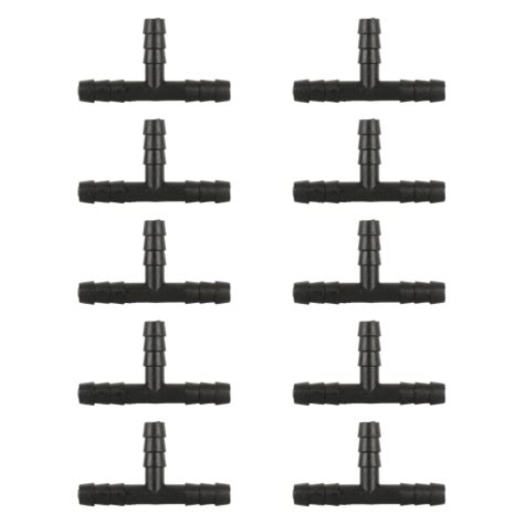 10개가방 자동차 T형 와이퍼 스프레이 노즐 수도관 연결 튜브