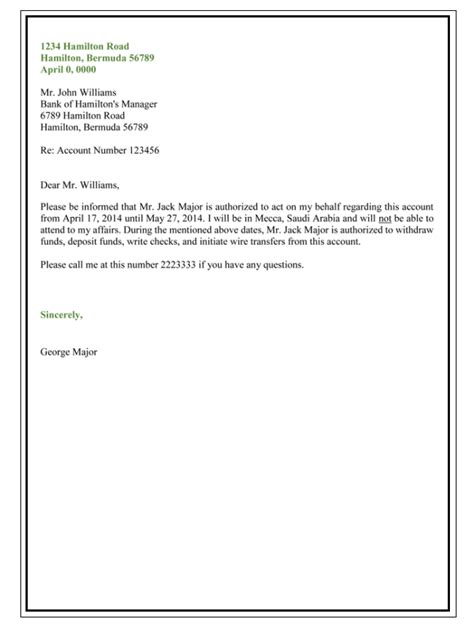 Authorization Letter Templates