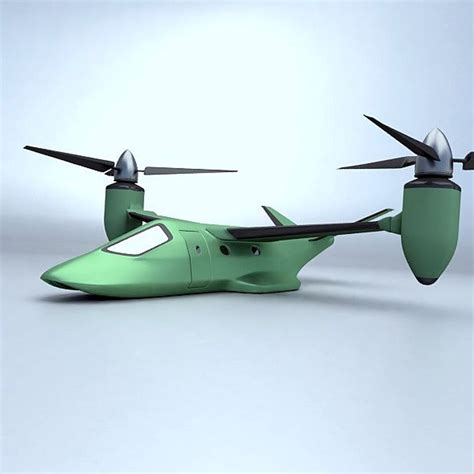 Aircraft Concept Vtol 3d Model Turbosquid 1290240