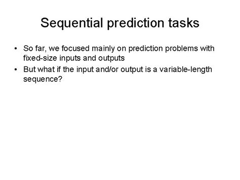 recurrent neural networks adapted from arun mallya source