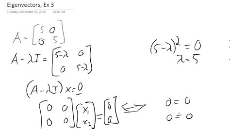 Eigenvectors Example 3 Youtube