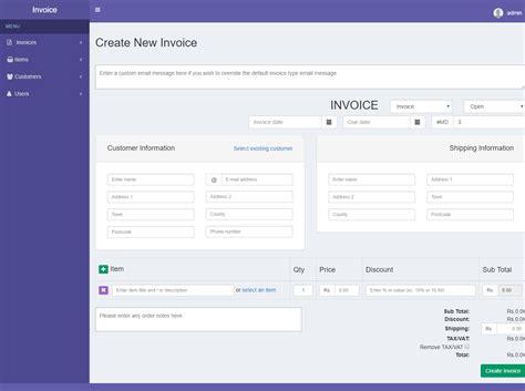 Invoice And Billing System Project In Php Projectworlds Store