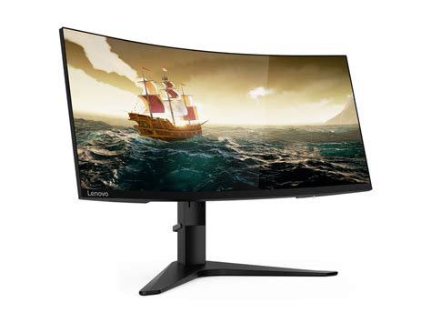 The Lenovo G W Gaming Monitor Has A Aspect Ratio And A Curved Display Windows Central