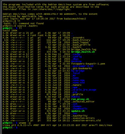 Boot Bashrc File Not Being Processedloaded Raspberry Pi Stack