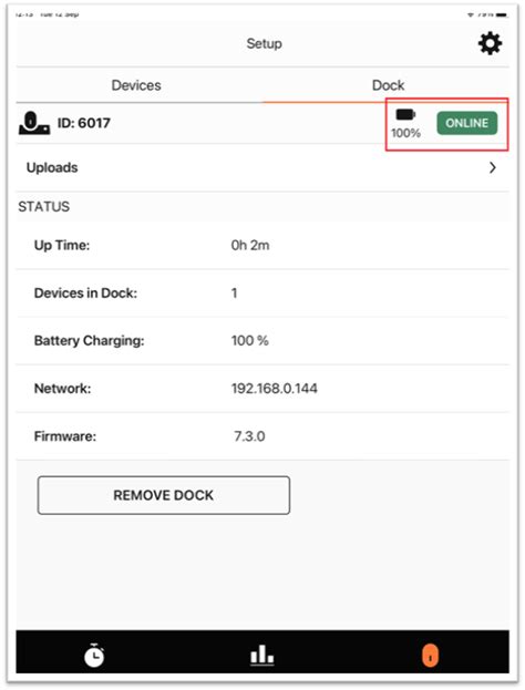 How Do I Check Dock Status Vector Core