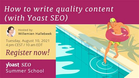 Yoast Seo Summer School • Yoast