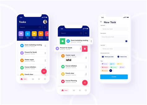 Task Manager App UX UI Design Behance