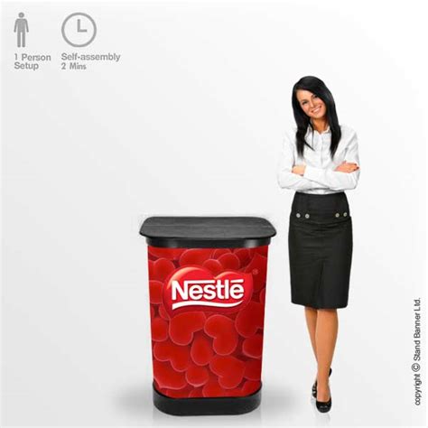 Wheeled Sampling Counter Promotional Counter