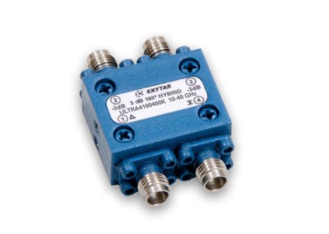 3 Db 180 Degree Ultra Hybrid Couplers Ultra4100400k Krytar