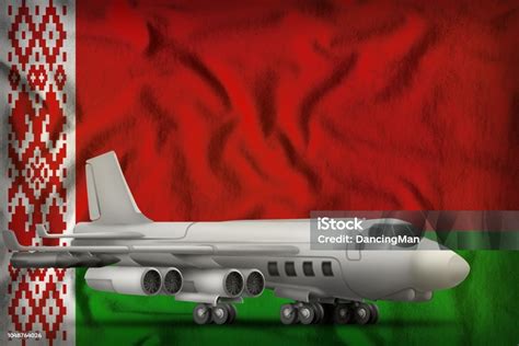 벨로루시 국가 플래그 배경에 폭격기입니다 3 차원 일러스트 레이 션 군용 항공기에 대한 스톡 사진 및 기타 이미지 군용 항공기 그림자 기 Istock