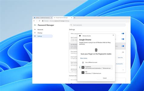 How To Turn Off Windows Hello For Chrome Passwords