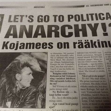 Liivimaa Kroonika 23 02 1995 Kojamees Peeter Volkonski 184704951 Osta Ee