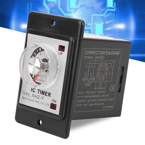 Ah2 Y 10s 24v Time Delay Relay Accuracy Timer Relay Ensuring Performance Electrical Supplies