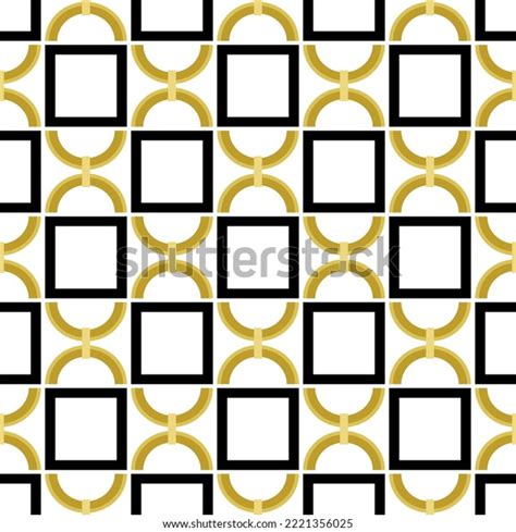 Seamless Abstract Chain Pattern Vector Illustration Stock Vector Royalty Free 2221356025