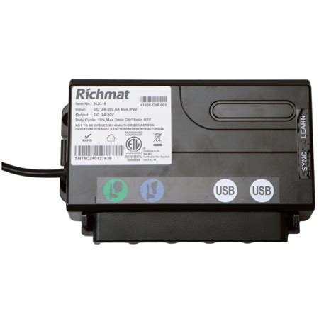 Richmat Hjc18 Control Box Replacement For Structures E455 Bed Base Fruhdi