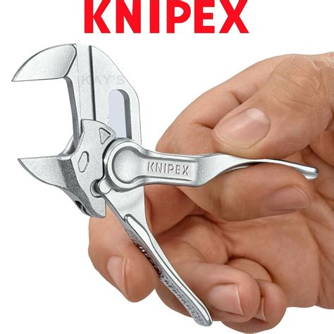 Knipex 86 04 100 Mini Pliers Wrench 100mm 4 Xs Small Slip Joint Smooth