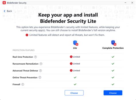 how to install bitdefender lite alongside other security solutions