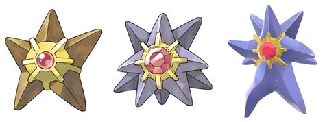 Out Of All Of The Staryu Evolutions Which One Is Your Favorite Fandom