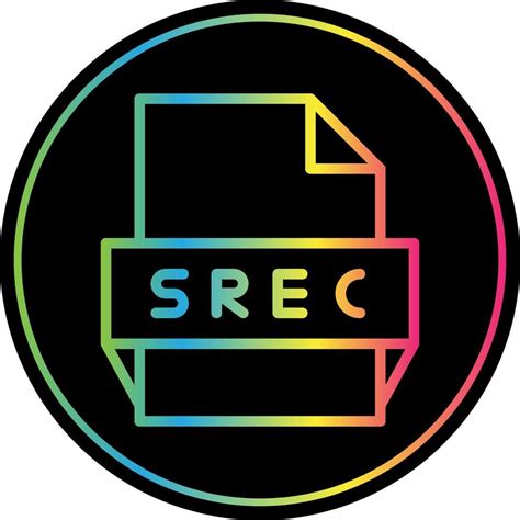 Srec File Format Icon 16903668 Vector Art At Vecteezy