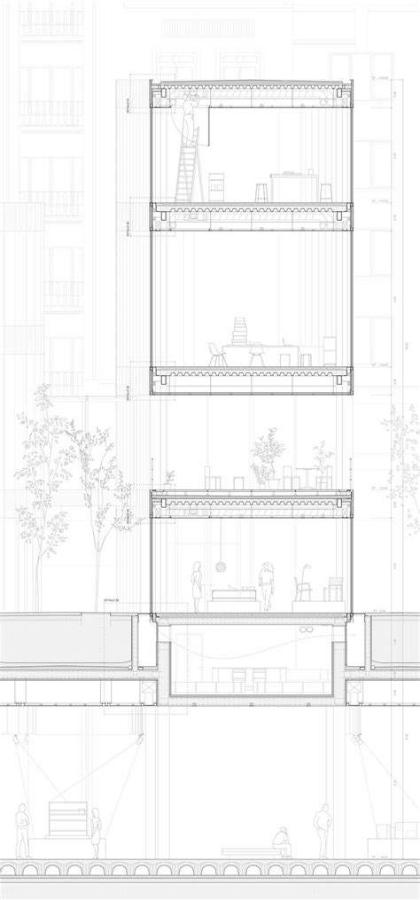 Section Detail Diagram Architecture Architecture Presentation Layout Architecture
