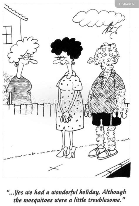 Insect Bite Cartoons And Comics Funny Pictures From Cartoonstock