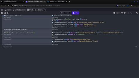 Plz Help How To Rotate Camera Around Player How Do I Gdevelop