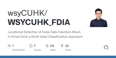 Github Wsycuhkwsycuhkfdia Locational Detection Of False Data