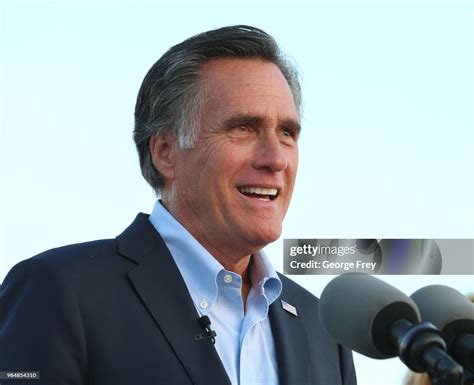 Mitt Romney Talks To Supporters And Declares Victory On June 26 2018