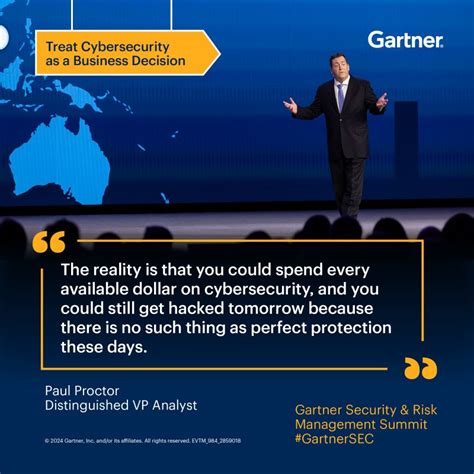 Gartnersec Cybersecurity Riskmanagement Businessstrategy Gartner