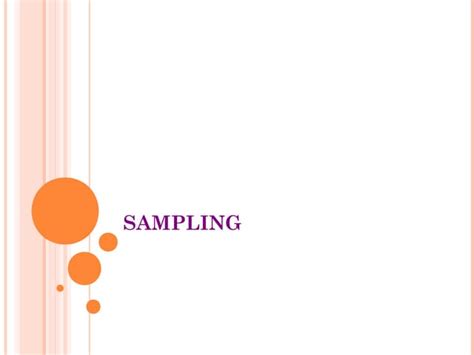 Sampling Random Method And Non Random Ppt