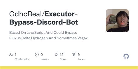 Github Gdhcrealexecutor Bypass Discord Bot Based On Javascript And Could Bypass Fluxusdelta