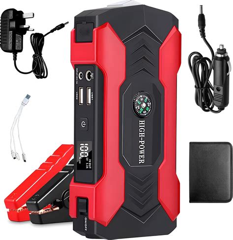 Higoom Car Jump Starterjump Starter Power Pack For 12v Vehicles1500a