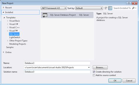 SQL Server Data Tools In Visual Studio Arcane Code